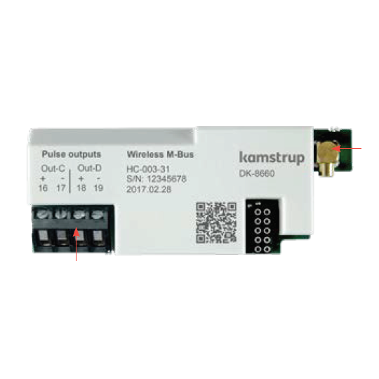 Kamstrup Wireless M-Bus + 2 Pulse Outputs Module – Stockshed® - A GLAD ...