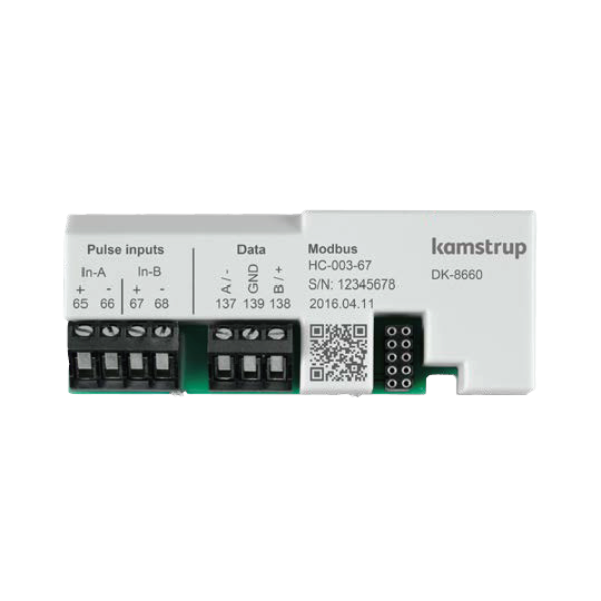Kamstrup Modbus RTU (RS-485) + 2 pulse inputs Module – Stockshed® - A ...